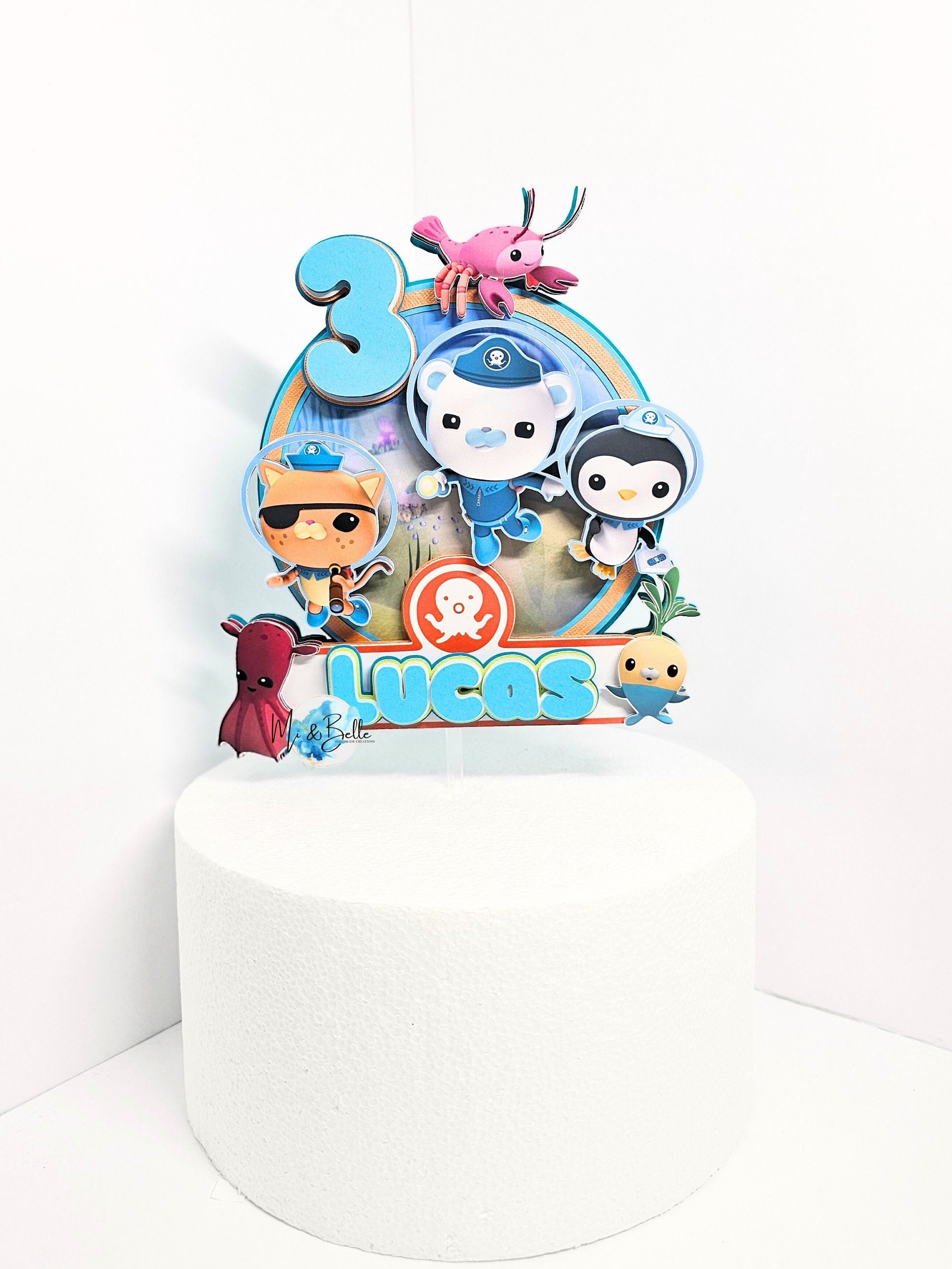 Octonauts Cake Topper, Octonauts Birthday, Octonauts Party Decoration ...