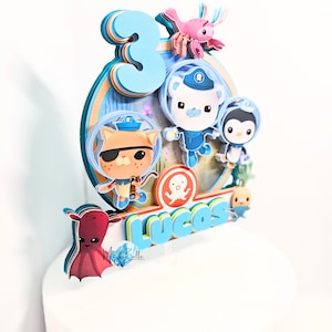 Octonauts Cake Topper, Octonauts Birthday, Octonauts Party Decoration ...