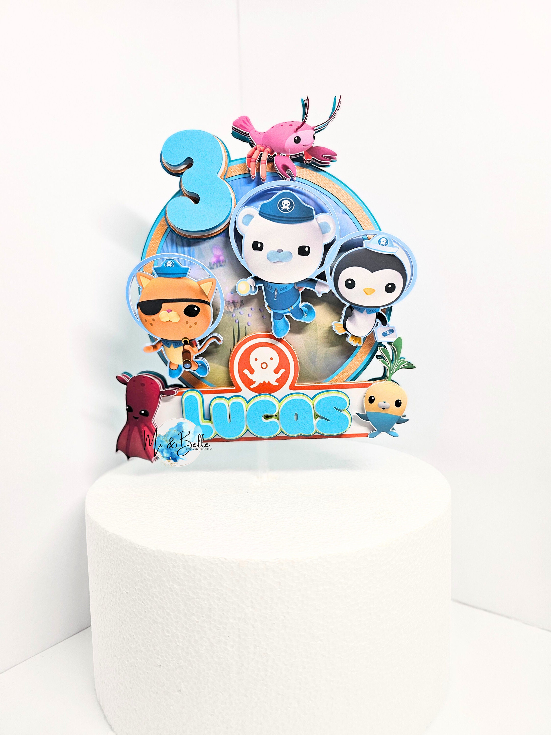 Octonauts Cake Topper, Octonauts Birthday, Octonauts Party Decoration ...