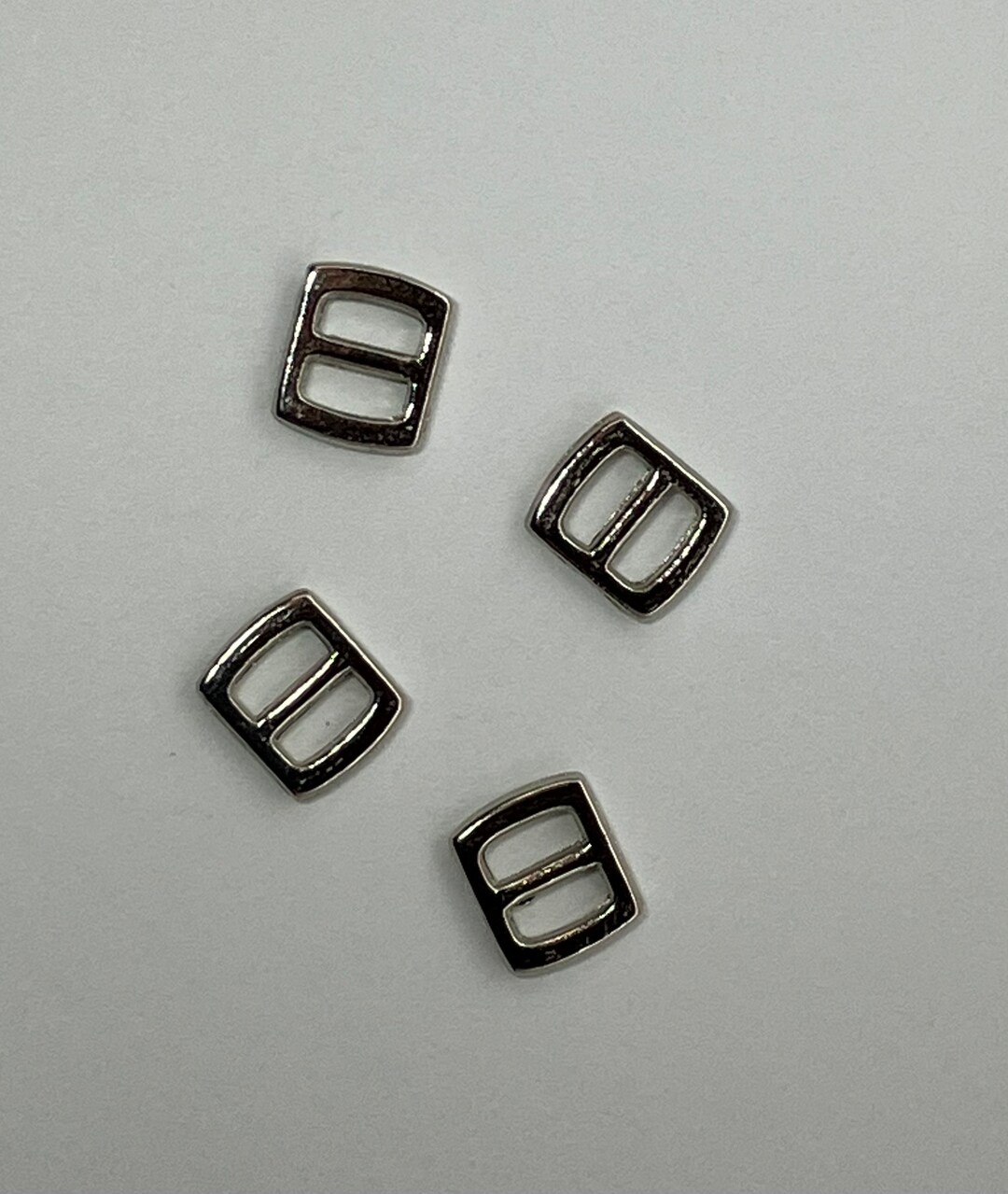 Silver Mini 5 * 6 Mm Glide Belt Buckle - Etsy