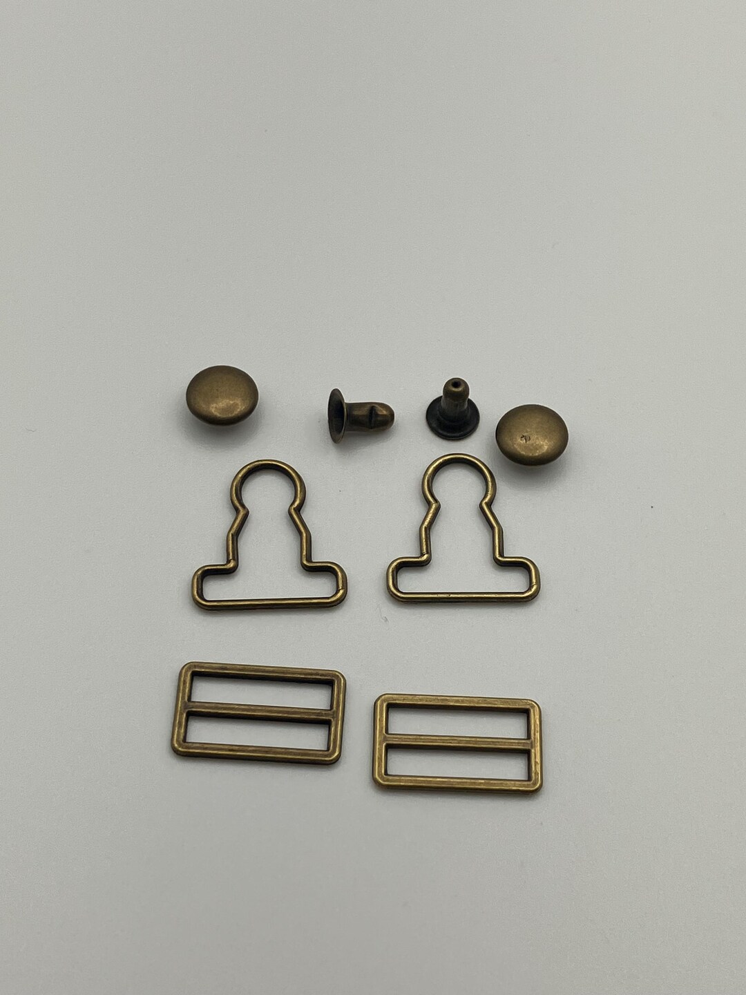 Miniature Bronze Overall Buckles: 12mm Doll Overalls Hardware - Etsy