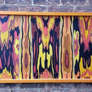 Wood Art - Wood Wall Art Painting- Abstract Wood Wall Art- Wood Wall ...