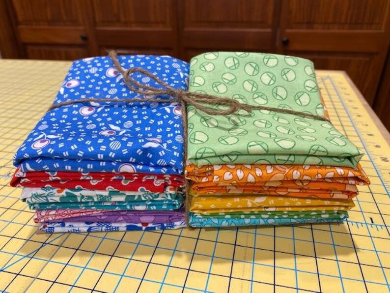 FQ BUNDLE of 16 Fabrics From Adeline Collection - 1930s Reproduction by ...