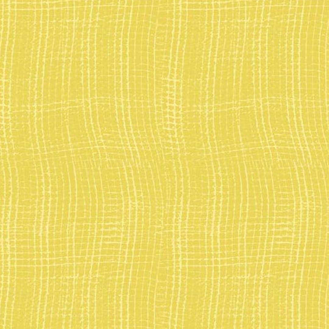 A-8821-Y Dandelion Yellow Mesh by Kim Schaefer for Andover Fabrics ...