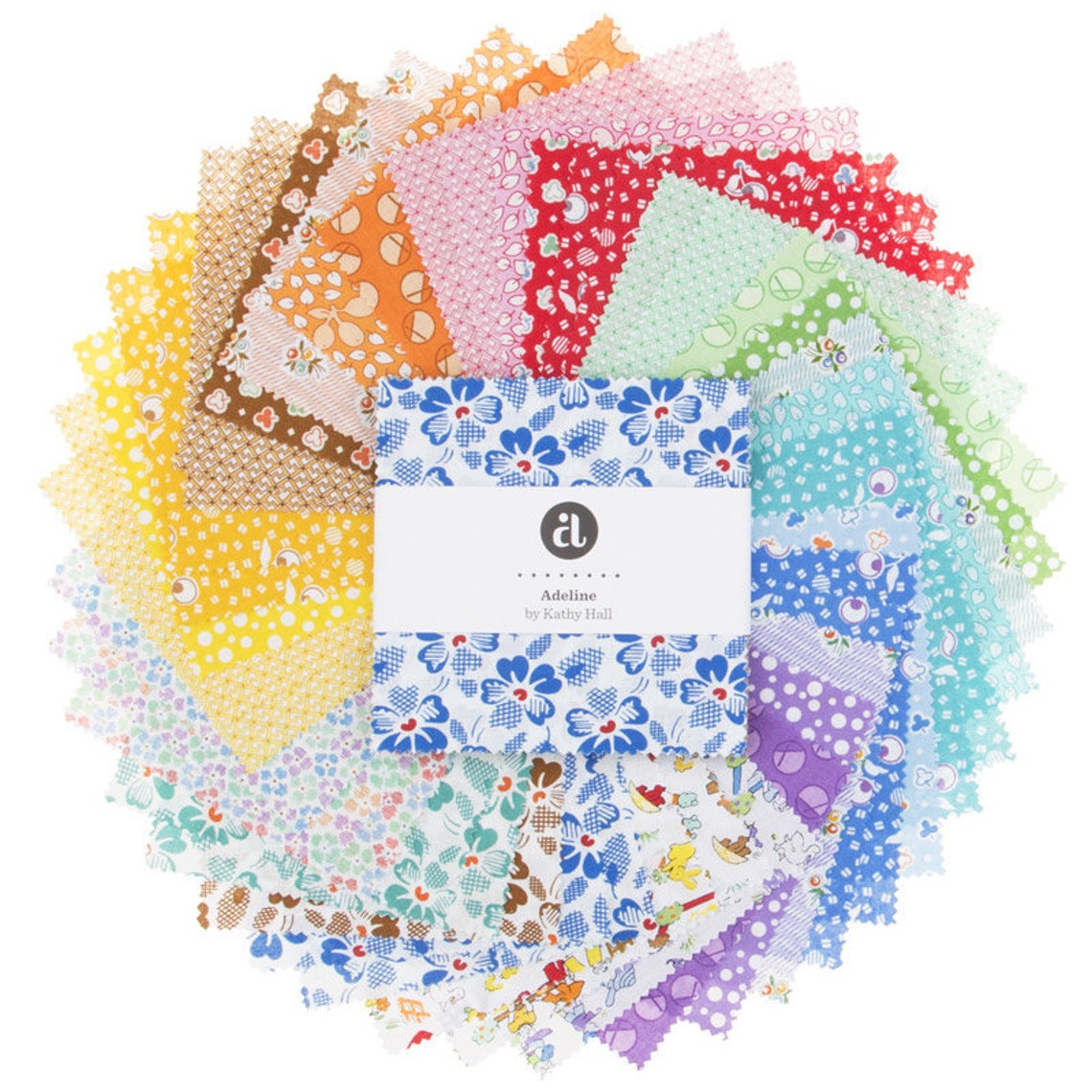 Andover Adeline Green Circles Half Yard A-8974-G by Kathy - Etsy