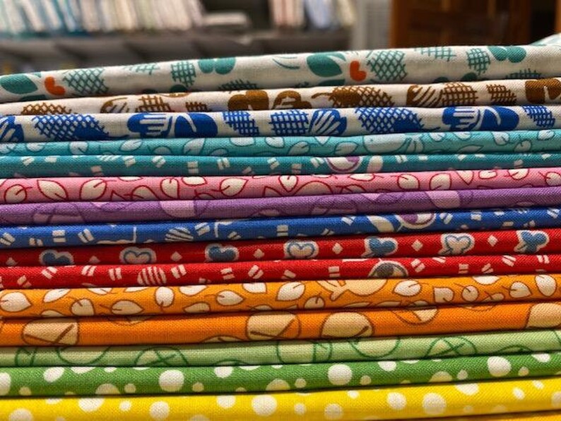 1/4 YARD BUNDLE of 16 Fabrics From Adeline Collection - 1930s ...