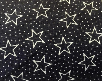 108 Navy Stars Quilt Backing Fabric - Etsy