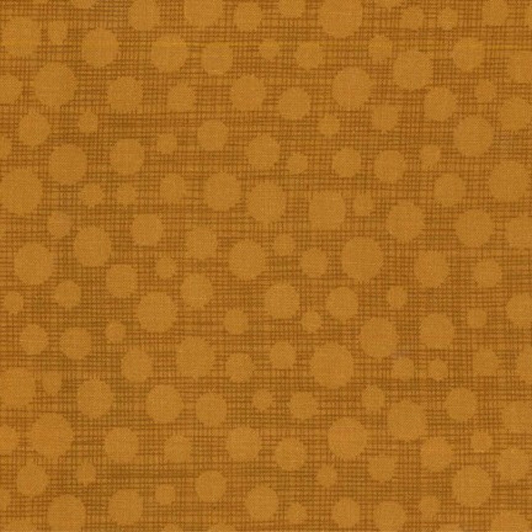 Michael Miller Hashmark Hash Dot Amber CX6699 Rust Brown Tone on Tone ...