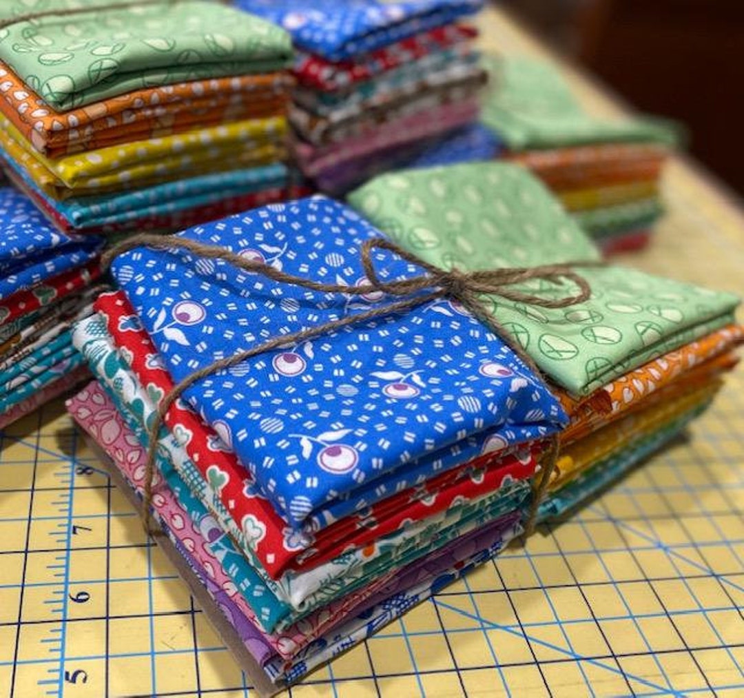 FQ BUNDLE of 16 Fabrics From Adeline Collection - 1930s Reproduction by ...