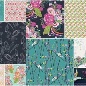 Art Gallery Fabrics by 1/2 Yard - Petal & Plume Seeing Stars Lime by ...