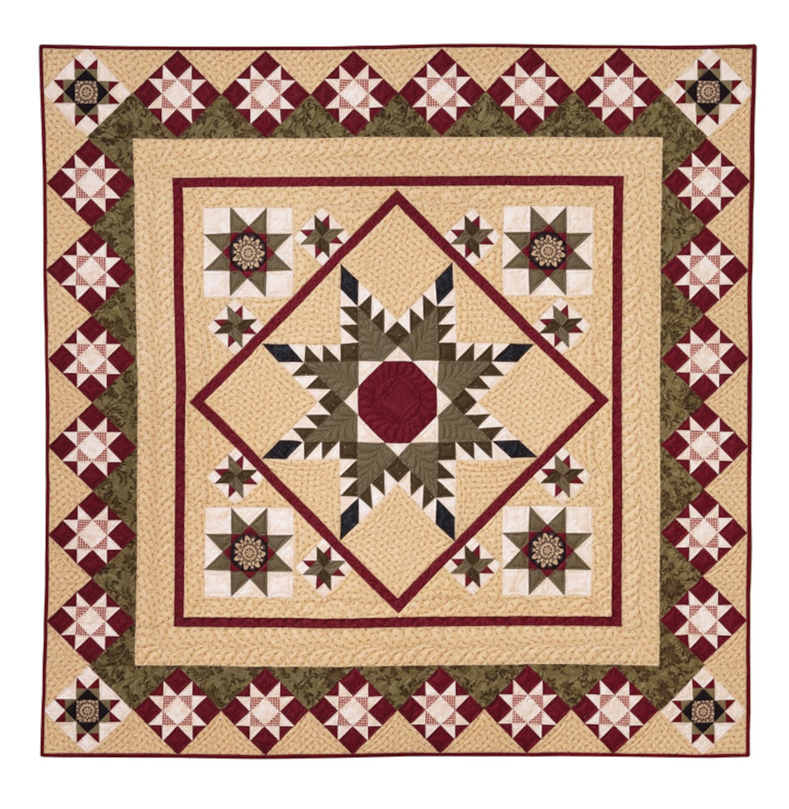 Quilt in a Day All Star Quilts by Eleanor Burns - Soft Cover Book ...