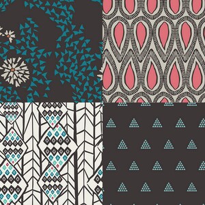 Dreams of Amina ETNO - ETN-40044 by Pat Bravo for Art Gallery - Black ...