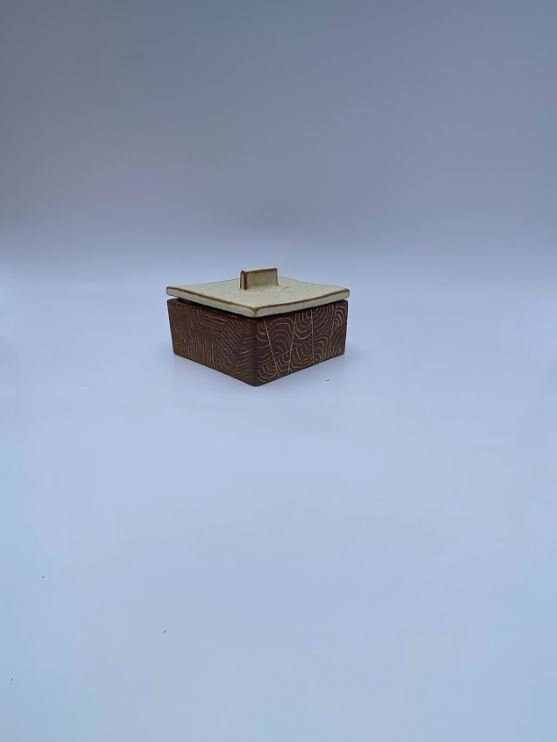 Square Ceramic Box - Etsy