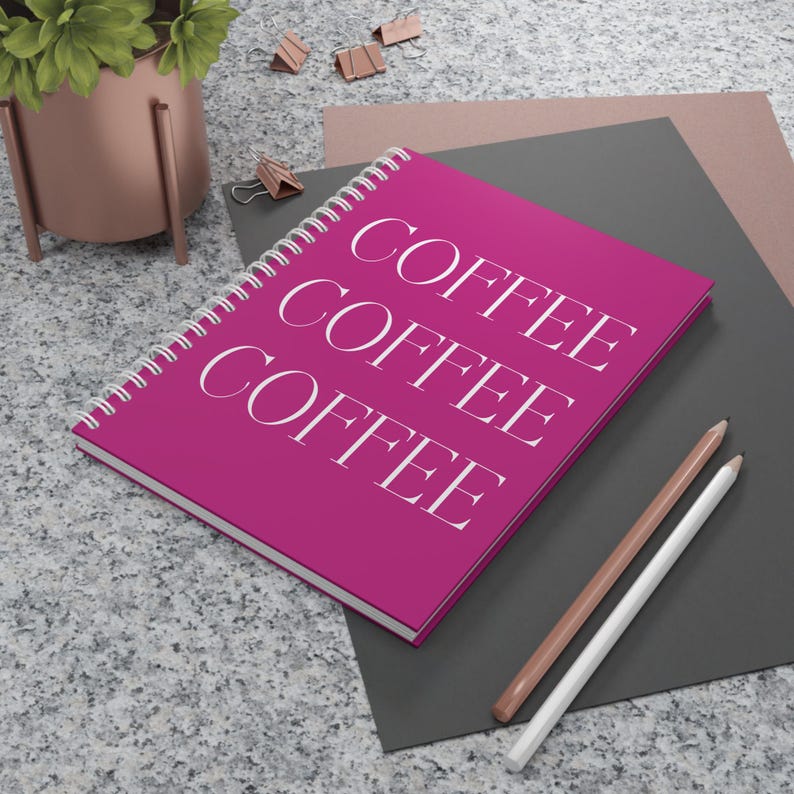 Gilmore Girls Quotes, Coffee Coffee Coffee, Spiral Notebook, Gift for ...