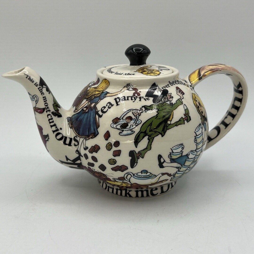 RARE Alice in Wonderland Cardew Design Doormouse Hatter's Tea Party ...