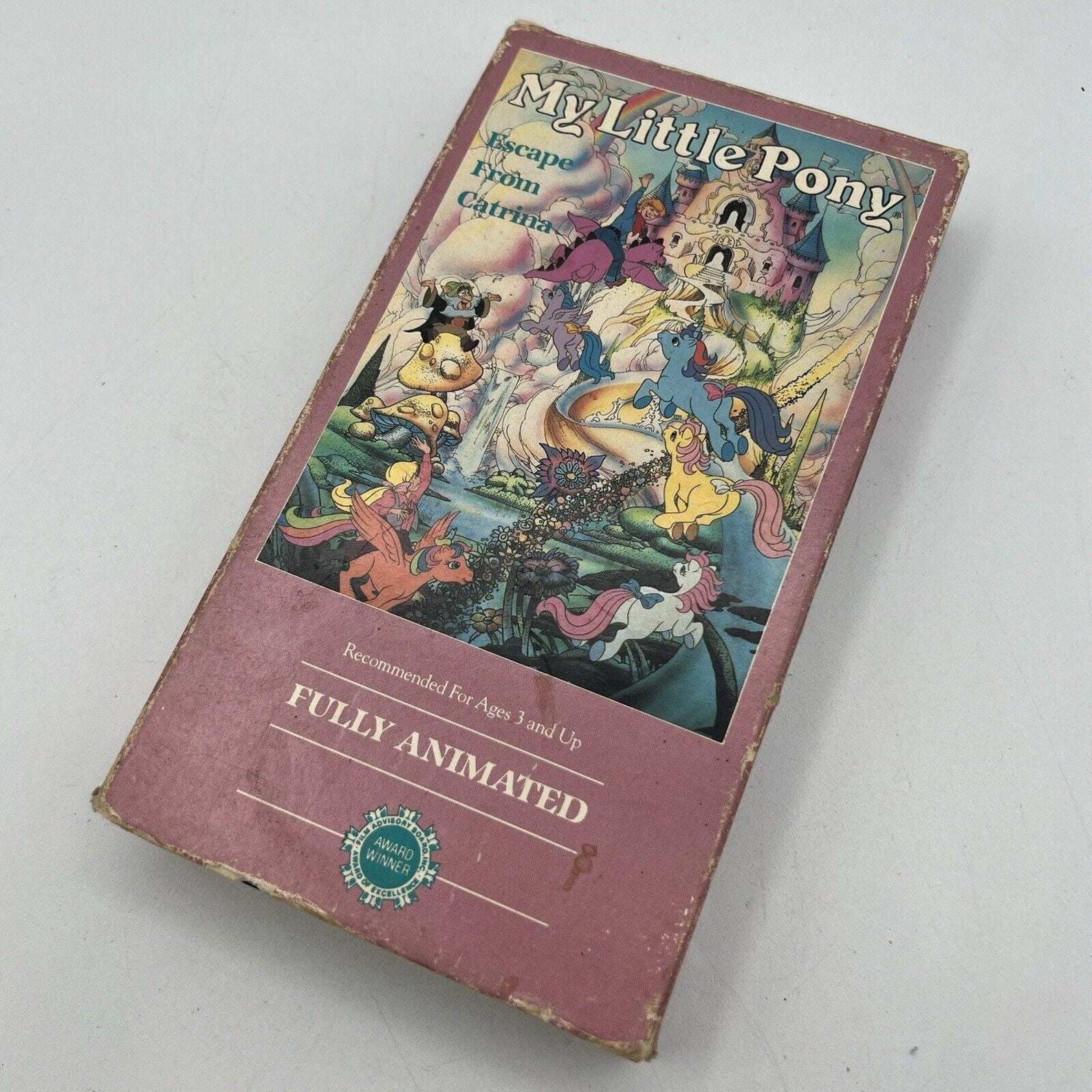 Vintage My Little Pony VHS Escape From Catrina 1984 30 Minute Animated ...