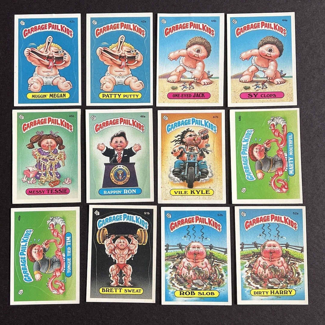 30 Card Set 1985 Garbage Pail Kids Series 2 Excellent Messy Tessie ...