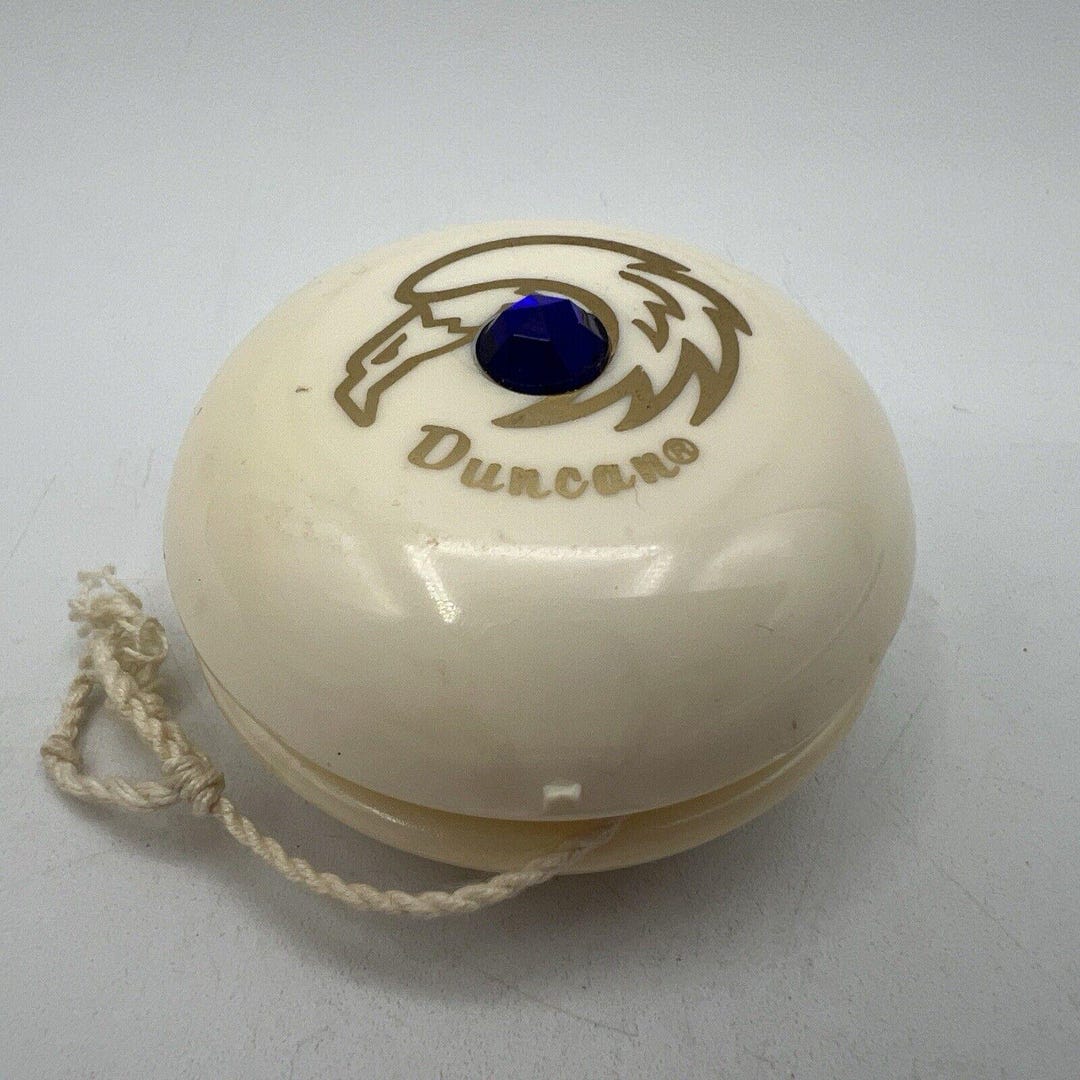 Vintage White Duncan Purple Jewel Eagle Yoyo Yo-yo 1986 RARE - Etsy