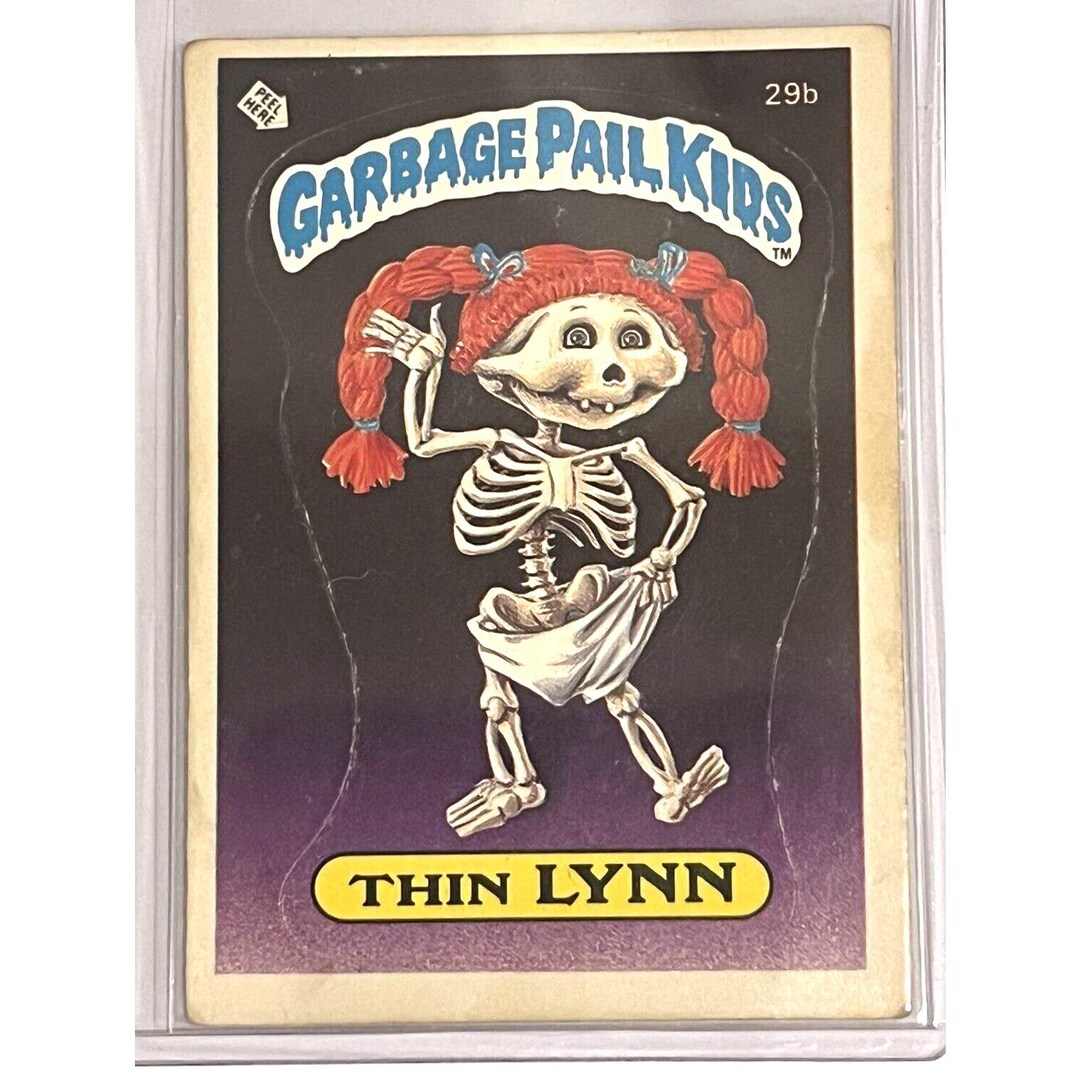 Vintage Garbage Pail Kids GPK OS1 1st Series Thin Lynn Card 29b ...