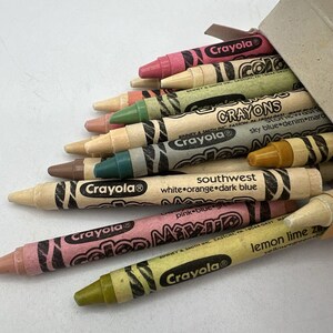 Vintage Crayola Color Mix-up Crayons 15 Colors 1997 ONE MISSING as Is ...