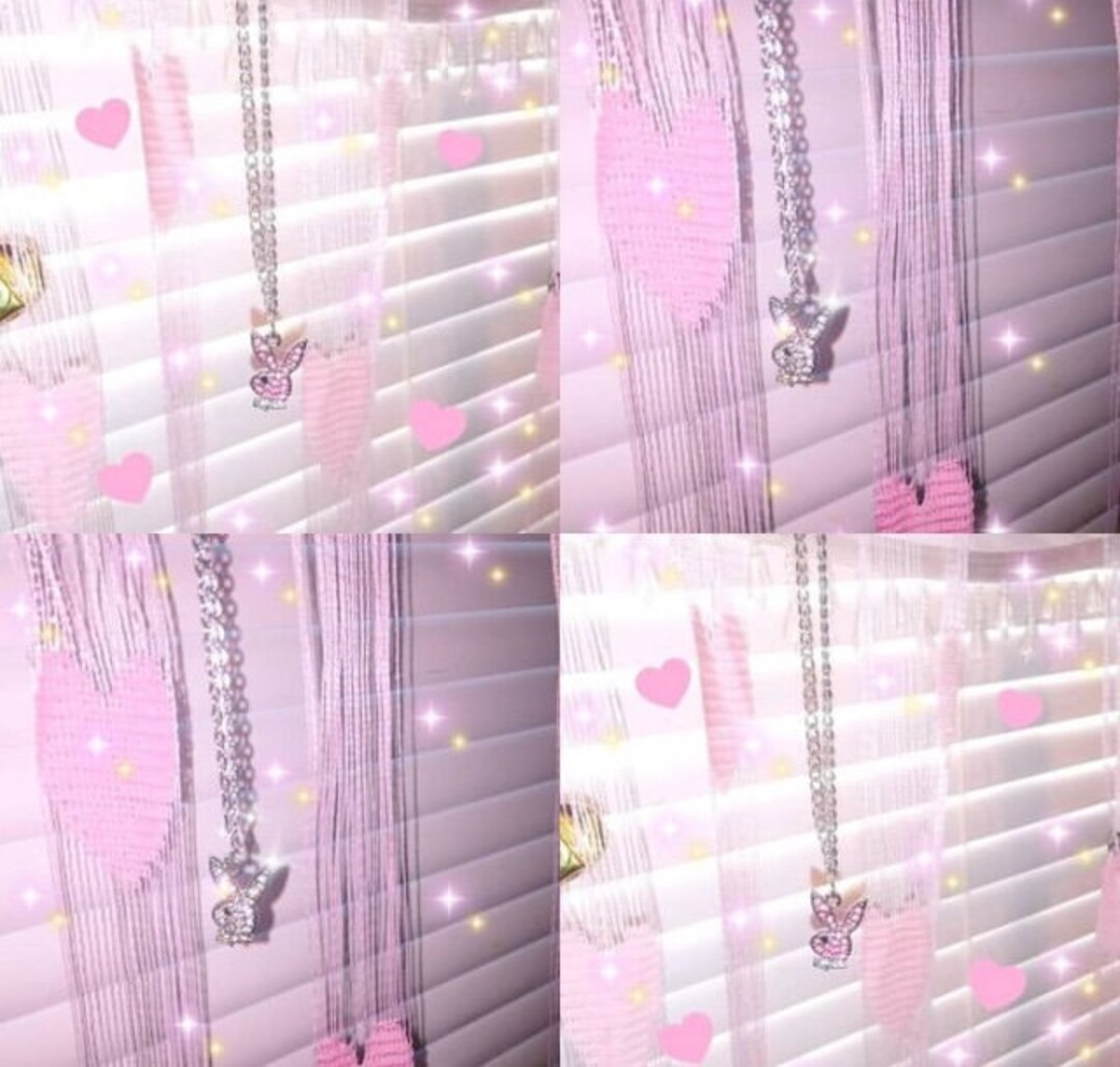Y2k 2000s Kawaii Bunny Ears Necklaces - Etsy