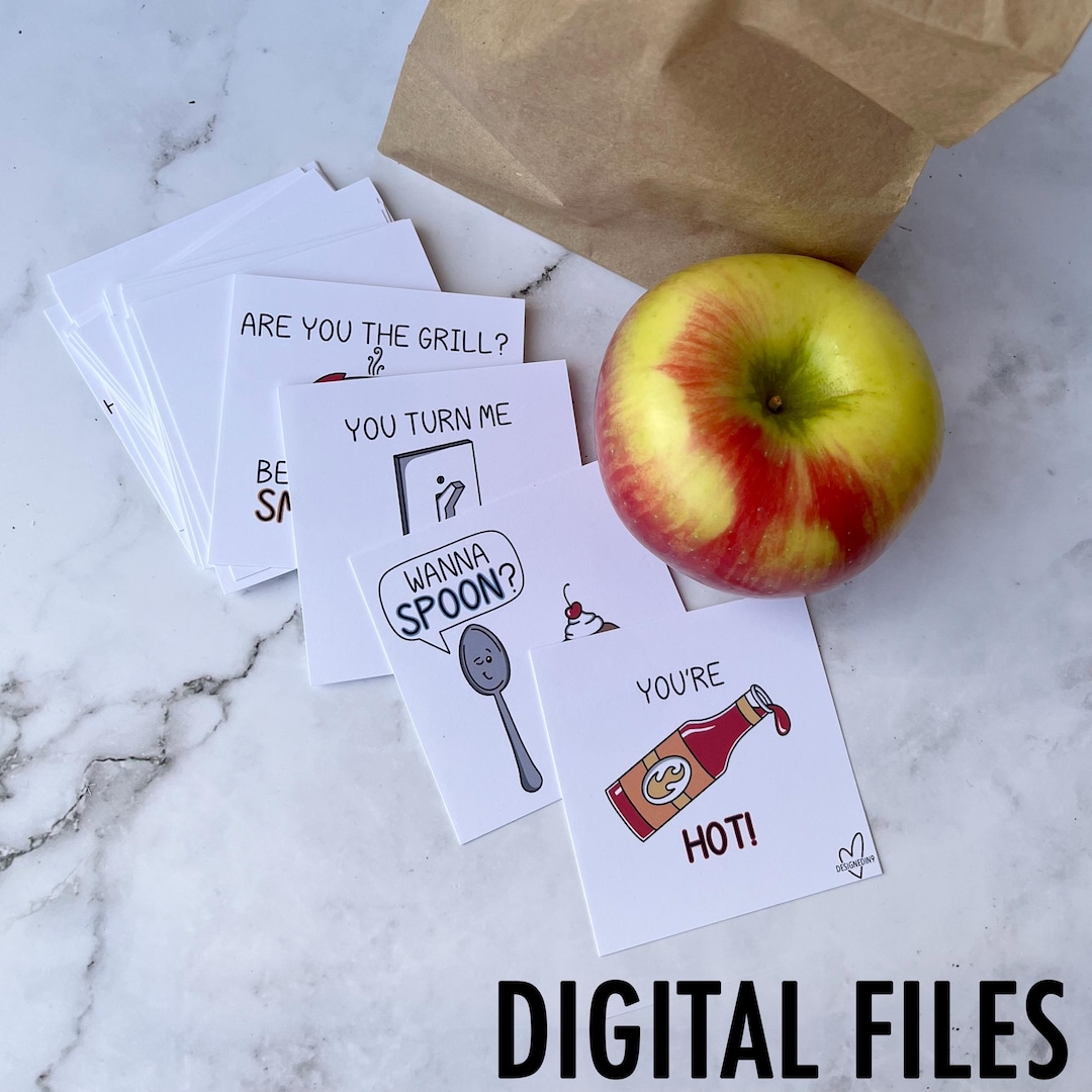 Naughty Lunch Notes: DIGITAL Notes | ADULT CONTENT Set of 24 - Etsy