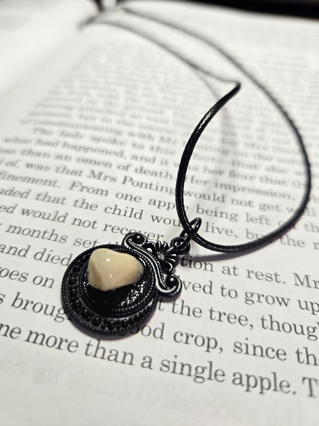 Faux Human Tooth Necklace Fake Tooth Human Teeth Tooth Fairy Human ...