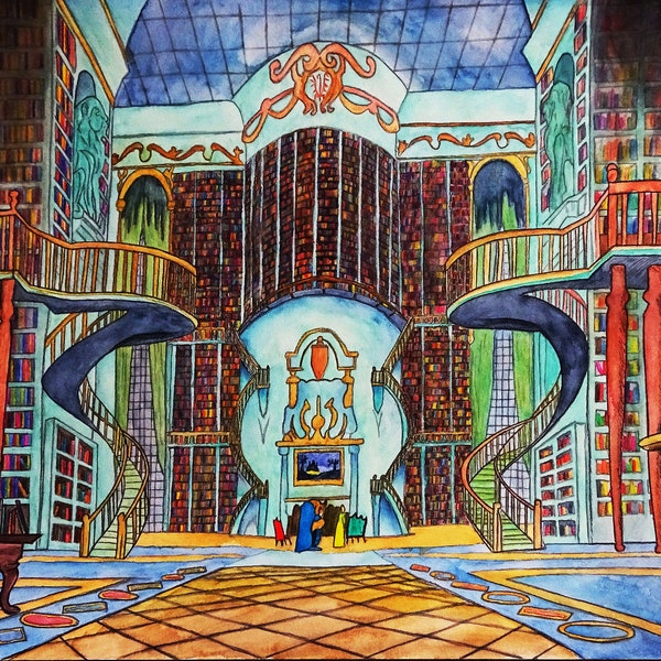 Belle's Library - Etsy