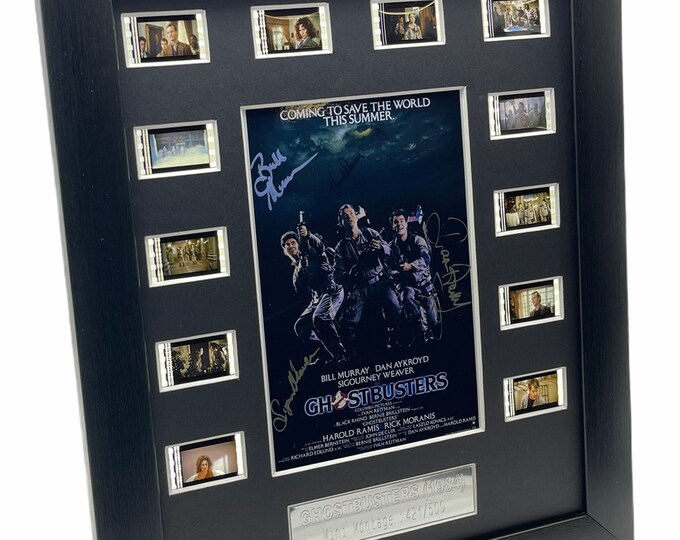 Cast Signed Ghostbusters 1984 Original 35mm Filmcell - Etsy