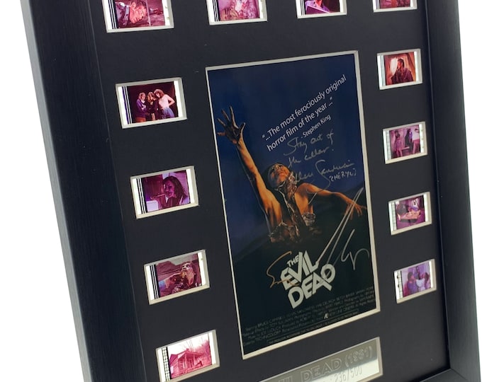Cast Signed Evil Dead 1 1981 Filmcell Horror Cult Classic - Etsy