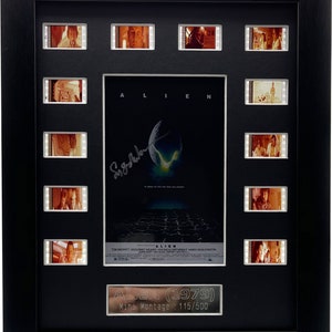 Alien (1979) Signed by Sigourney Weaver 35mm Orginal Filmcell , (we ...