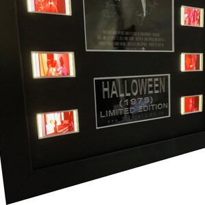 Lightbox HALLOWEEN Cast Signed Horror Classic Original 35mm Filmcell - Etsy