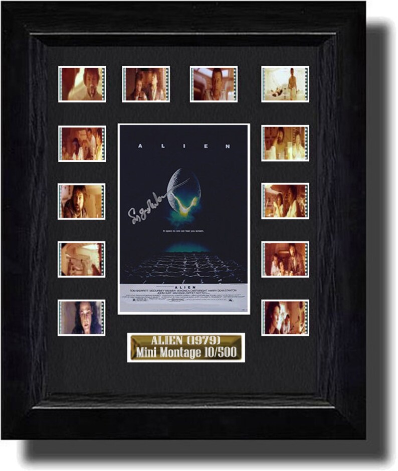Alien 1979 signed by Sigourney Weaver 35mm orginal | Etsy