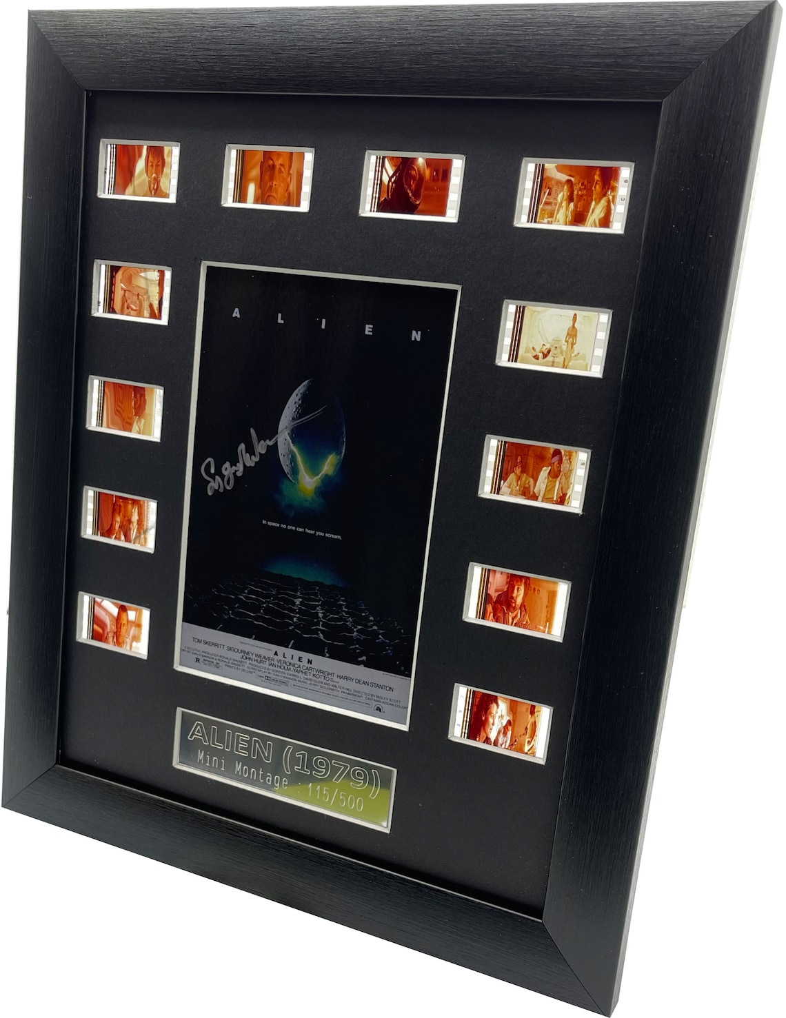 Alien (1979) Signed by Sigourney Weaver 35mm Orginal Filmcell , (we ...