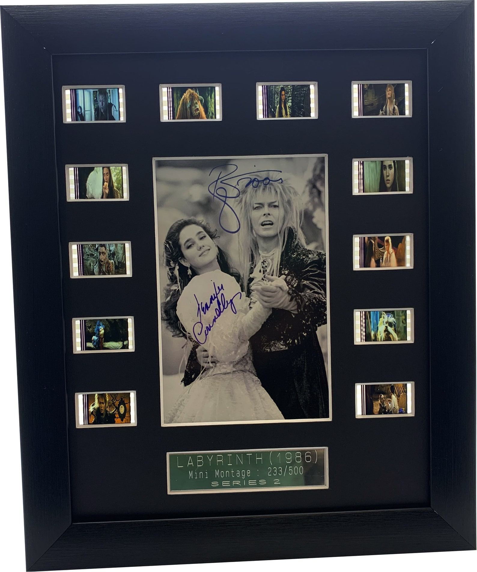 Labyrinth Signed David Bowie & Jennifer Connelly (1986) Film Cell Movie ...