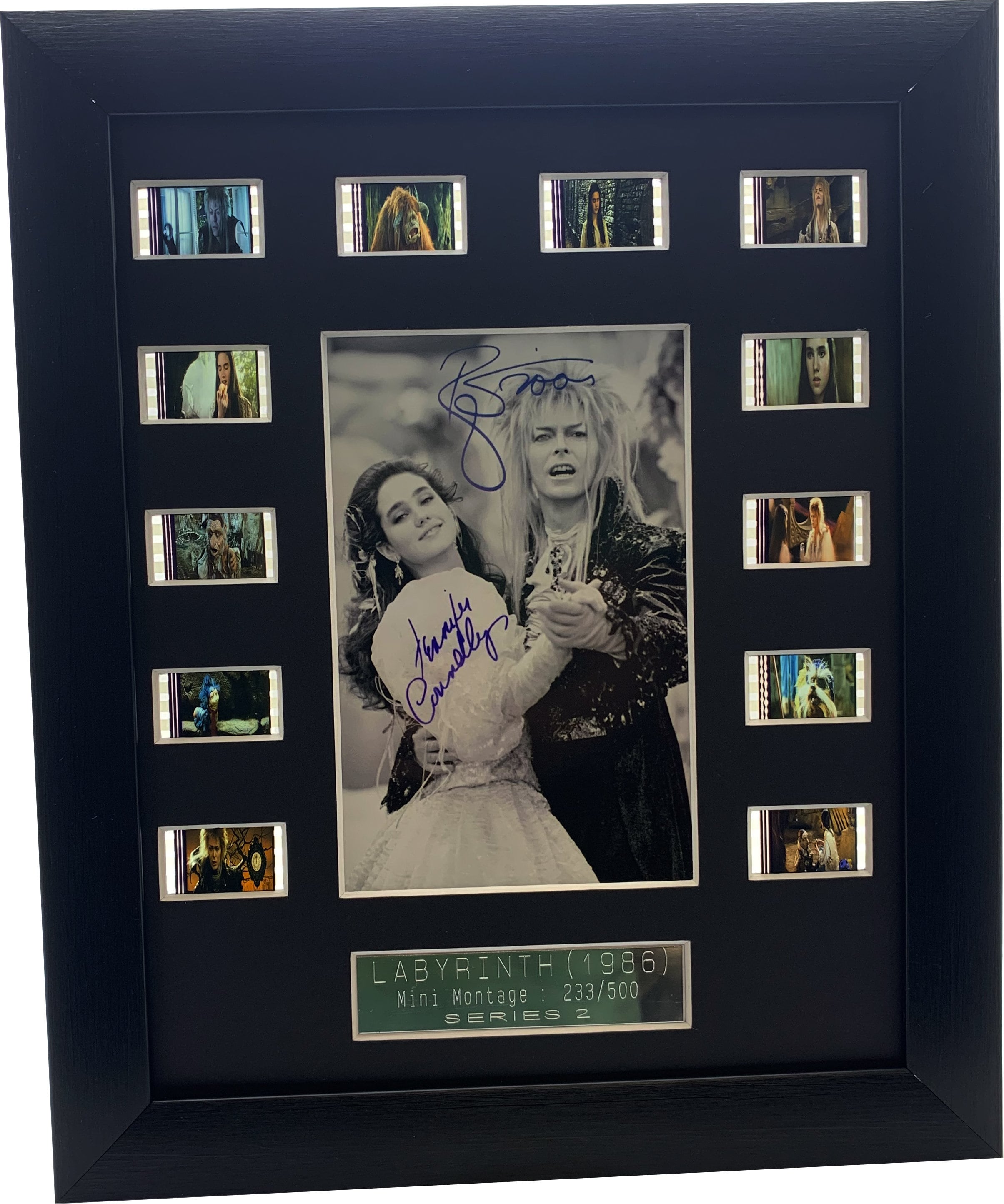 Labyrinth Signed David Bowie & Jennifer Connelly (1986) Film Cell Movie ...