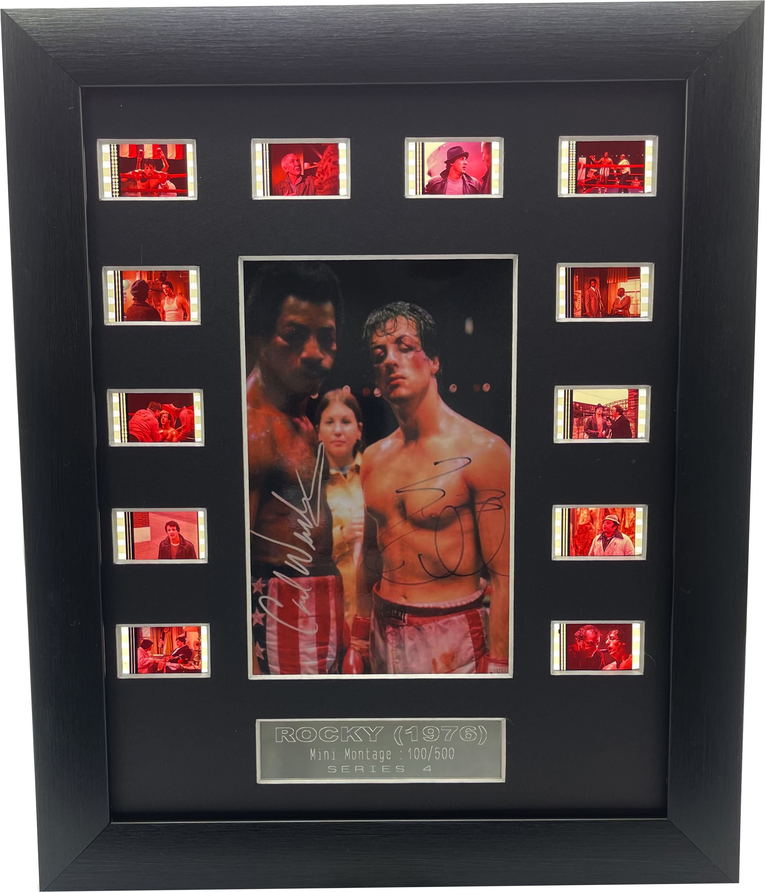 Rocky Filmcell Signed by Sylvester Stallone and Carl Weathers (1976) - Etsy