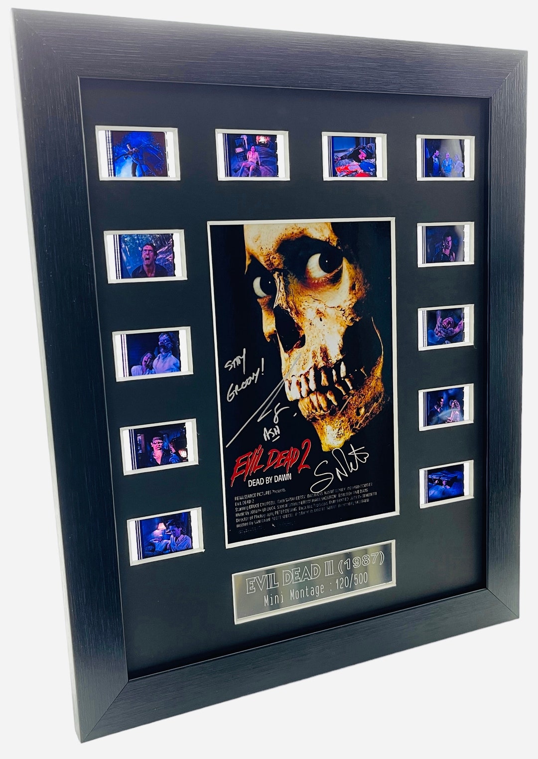 Signed Evil Dead 2 (1987 ) Filmcell , Horror Cult Classic - Etsy
