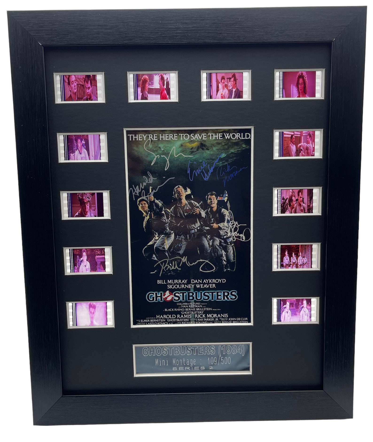 Cast Signed Ghostbusters (1984) , Original 35mm Filmcell - Etsy
