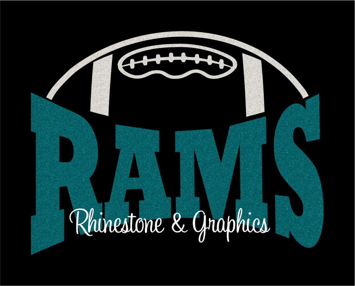 Rams Football Design Pattern Graphic Design Instant Download - Etsy