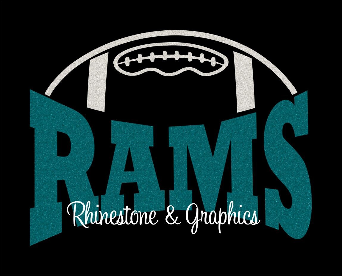 Rams Football Design Pattern Graphic Design Instant Download EPS SVG ...