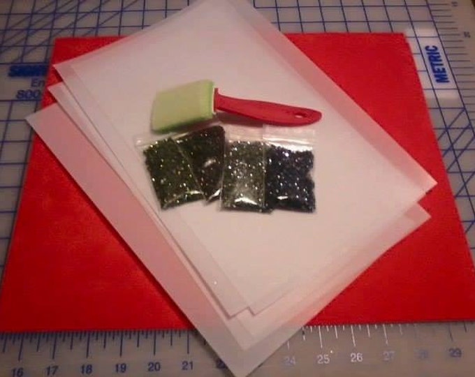 Rhinestone Starter Kit Template Material Rhinestone Transfer Tape Loose ...