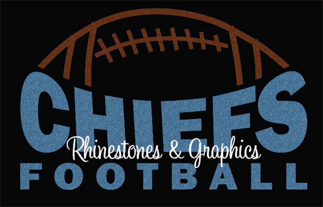Chiefs Football Design Pattern Graphic Design Instant Download EPS SVG ...