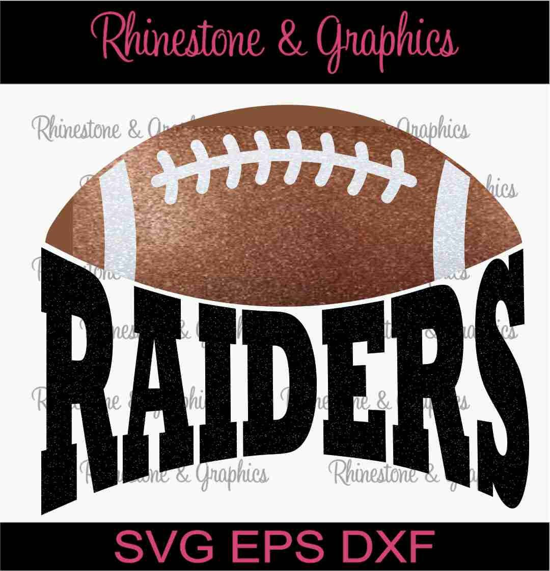 Raiders Football Design Pattern Graphic Design Instant Download EPS SVG ...