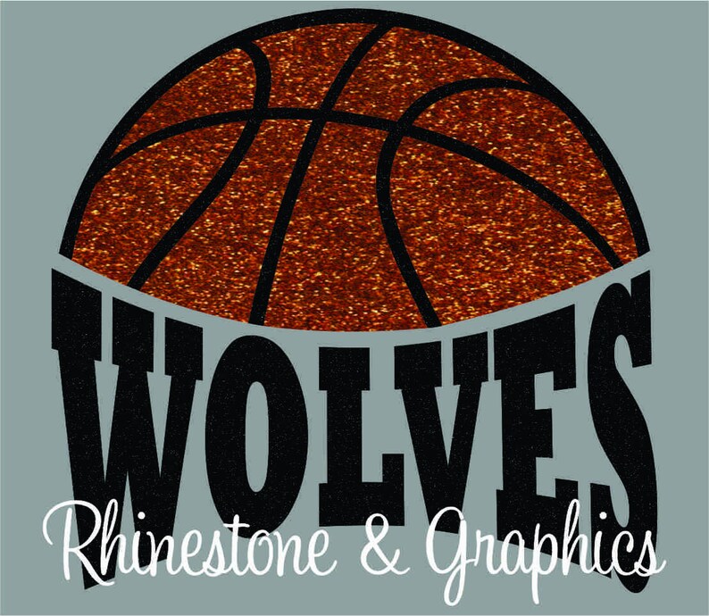 Wolves Basketball Instant Download SVG Eps DXF Cutting File - Etsy