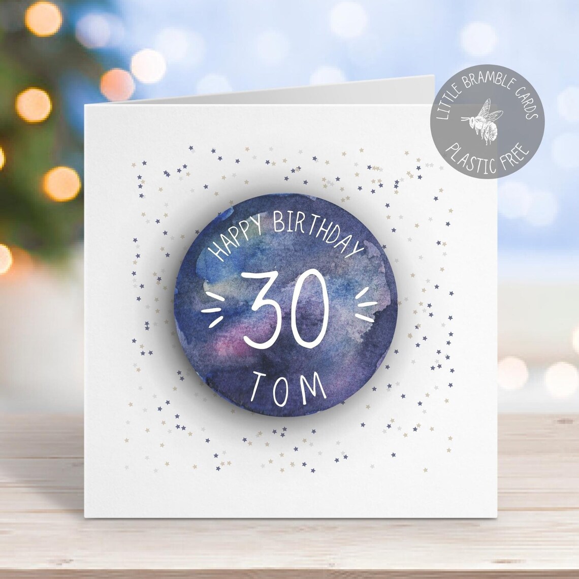 30th Birthday Card for Man Personalised 30th Card 30th - Etsy UK