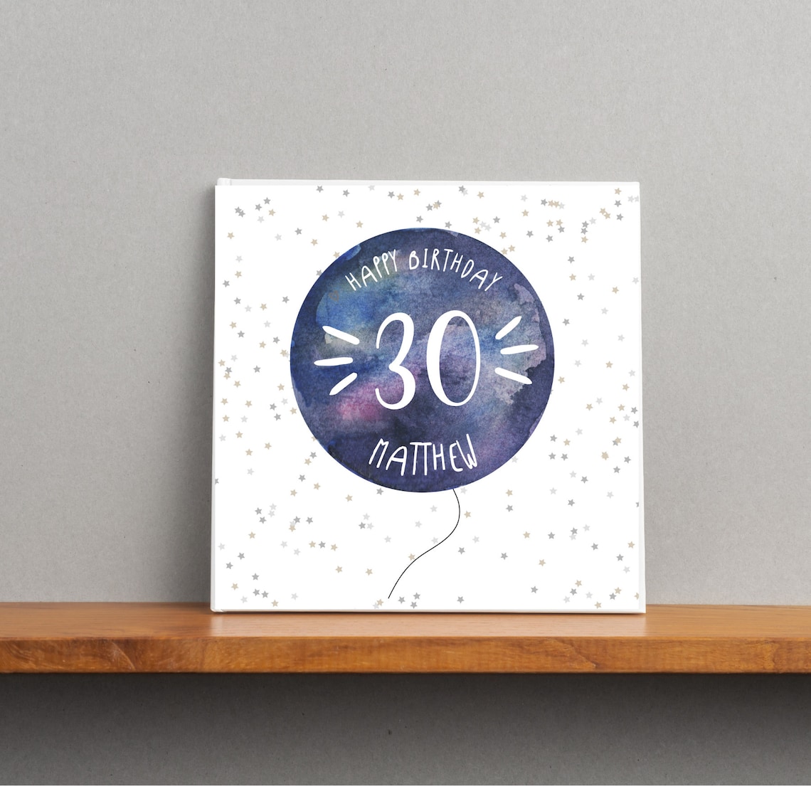 30th Birthday Card for Man Personalised 30th Card 30th | Etsy