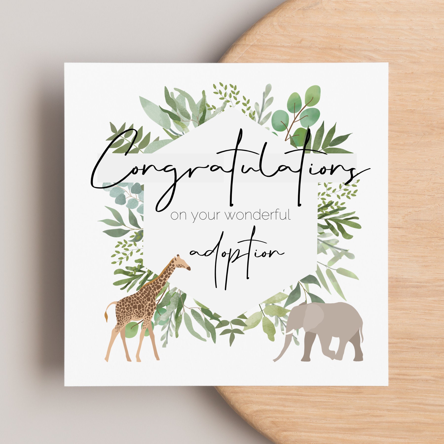 Congratulations Adoption Card Happy Adoption Day New Baby - Etsy Ireland