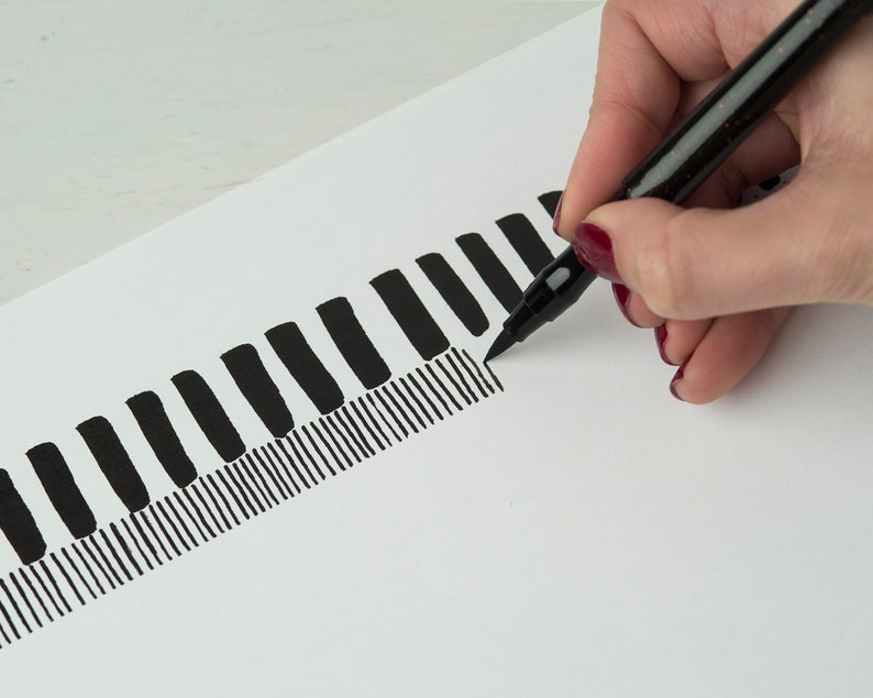 Brush Calligraphy Bundle for Beginners - Etsy