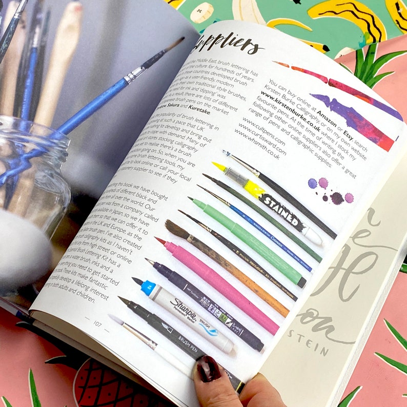 Secrets of Brush Calligraphy Kirsten Burke - Etsy